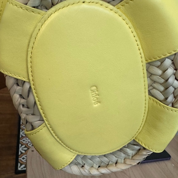 Chloe | Bags | Chloe Small Sense Basket Bag In Yellow | Poshmark